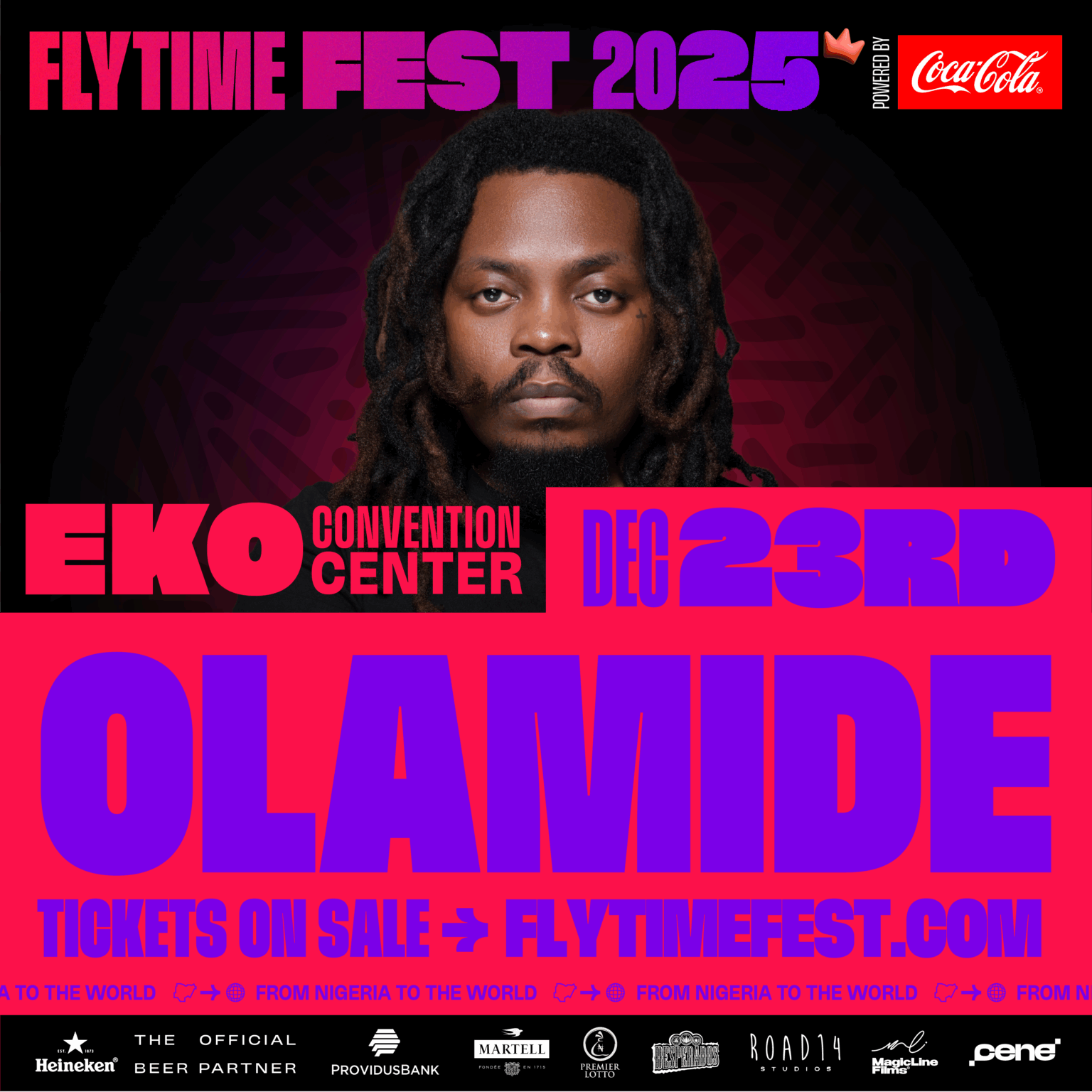 OLAMIDE — LIVE AT FLYTIME FEST - VIEWLAGOS